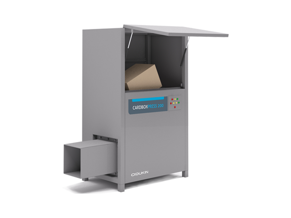 Cardboard compactor CardboxPRESS 200 - innovative solution for you!