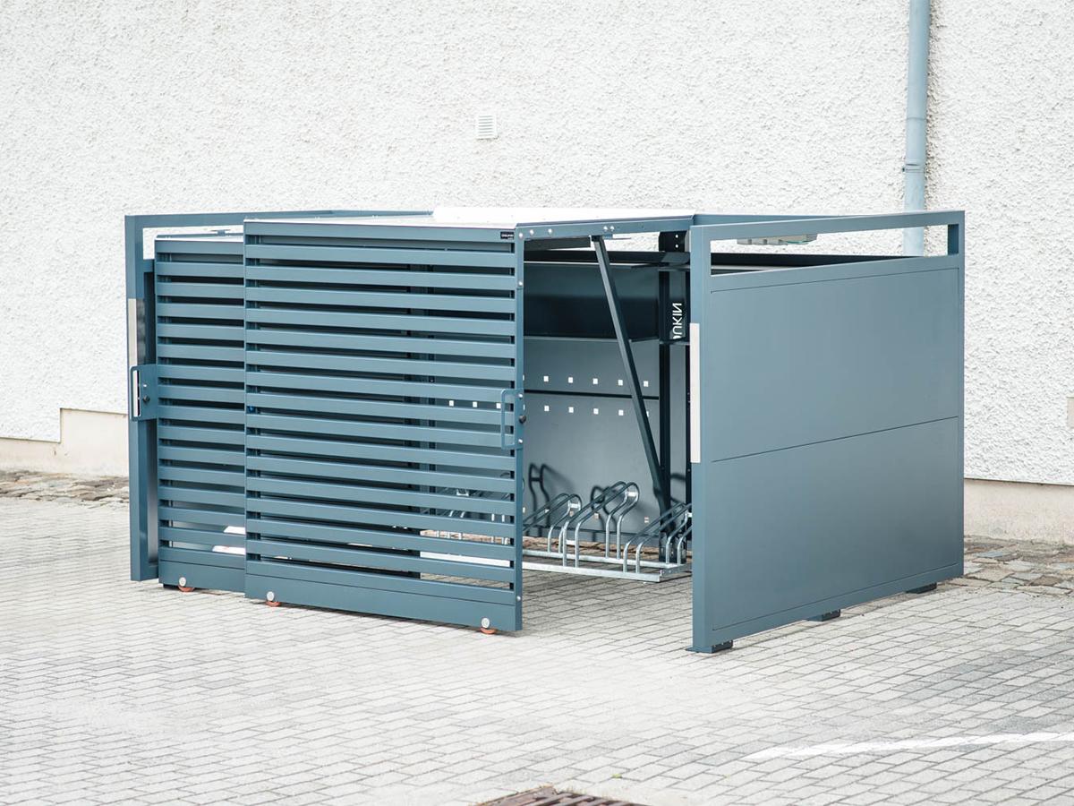 Enclosure for bicycles StyleOUT Bike - Outdoor high-quality bicycle shed