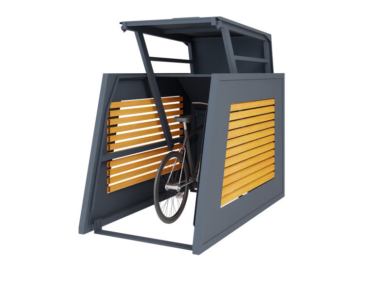 Bicycle sheds & storage units - Outdoor high-quality solution Dukin
